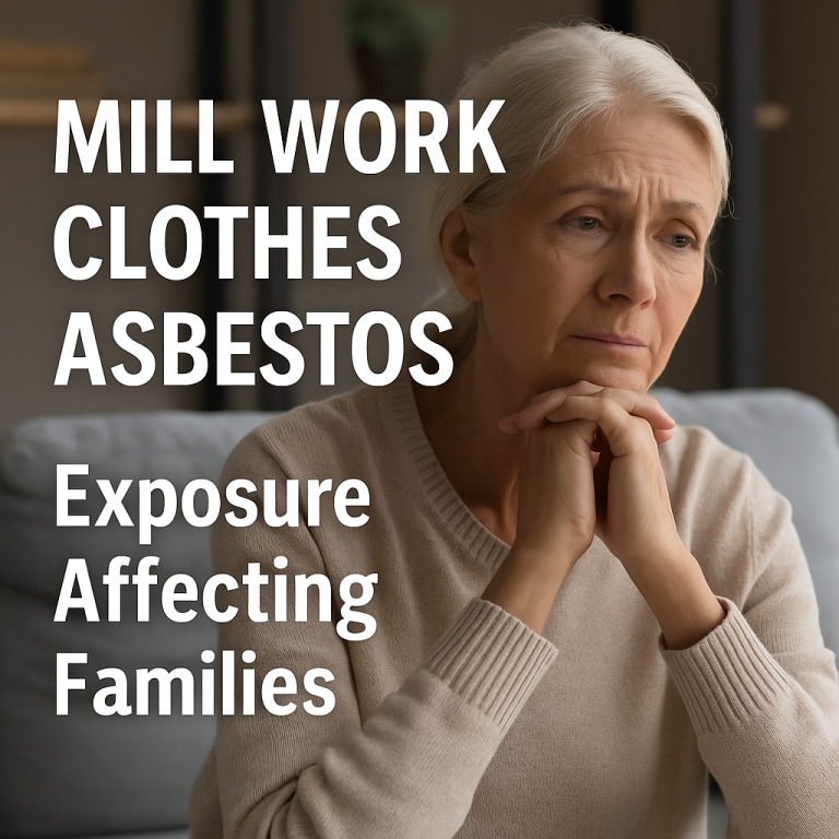 Mill Work Clothes Asbestos Exposure - Lee W Davis